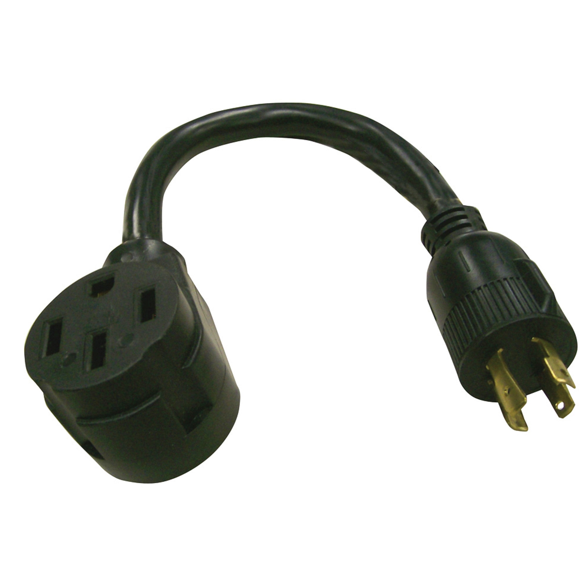 Valterra A10-G30450VP Mighty Cord 12" Generator Adapter Cord - 4-Prong ...