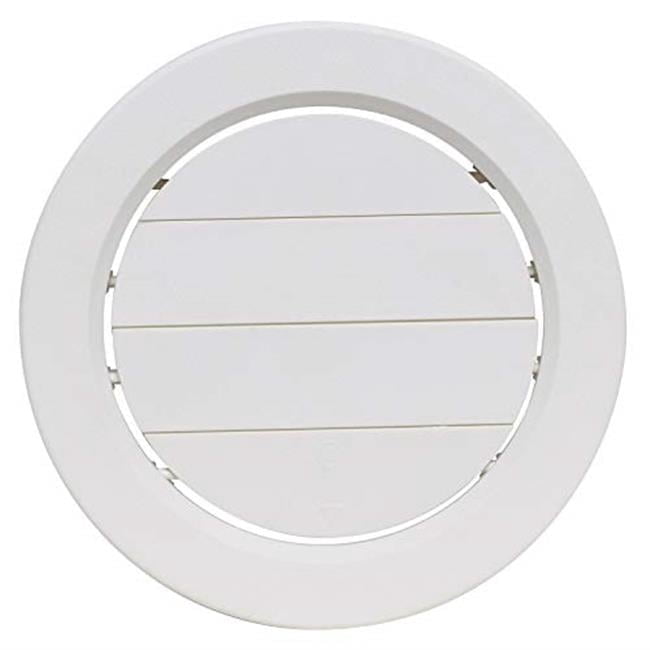 Valterra A103358VP 5 in. White Rotating Heat & AC Register with Damper ...