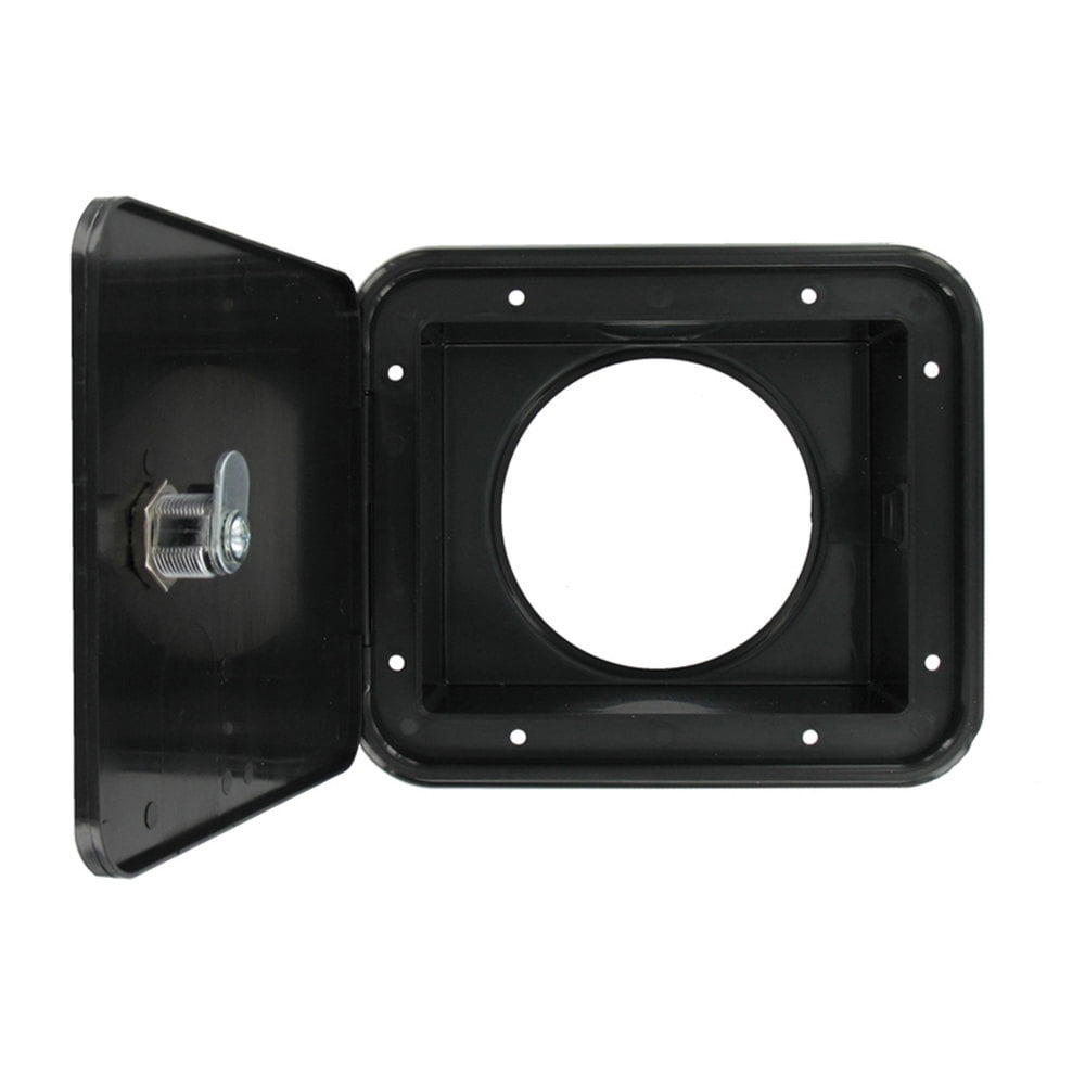 Valterra D04-0471BKVP Sewer Hose Hatch - Black - Walmart.com