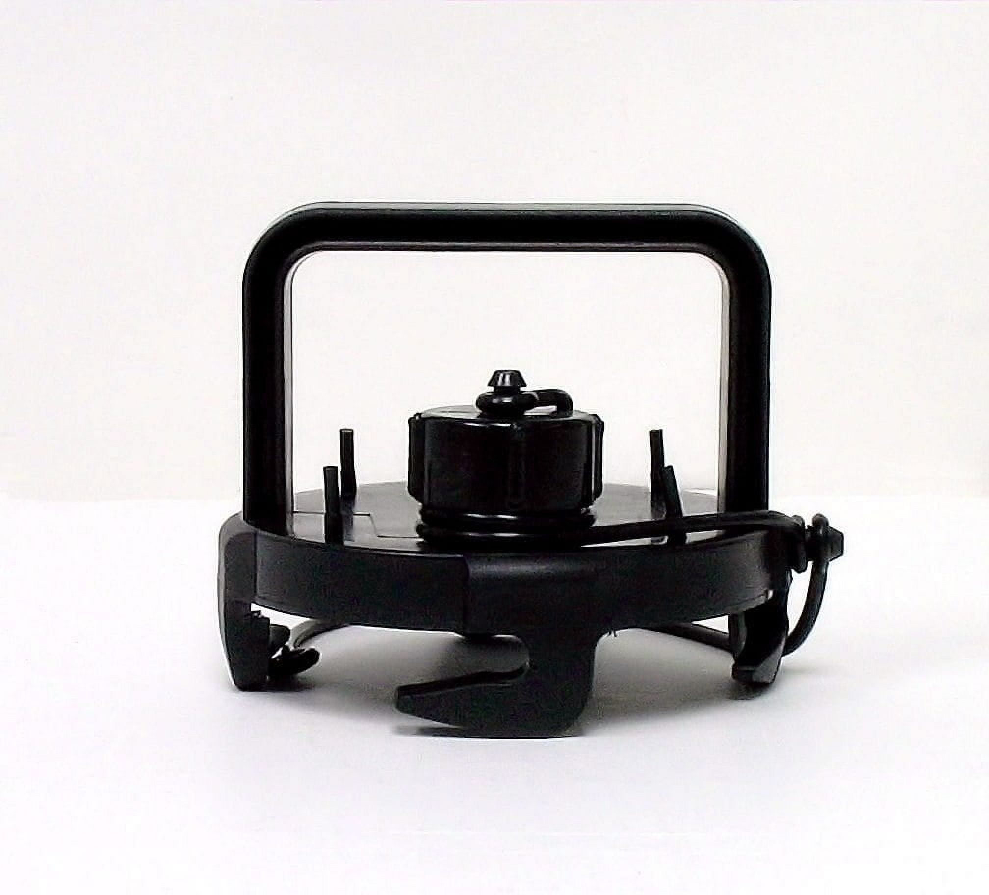 Valterra EZ Coupler Black Valve Cap with Handle for Water Drain, 3/4 ...