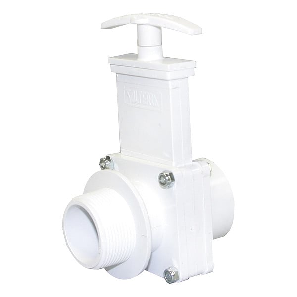 Valterra Gate Valve,1 1/2",PVC,IPS 6108GR - Walmart.com