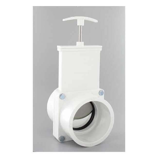 Valterra Gate Valve,3",PVC,IPS 4308GR - Walmart.com