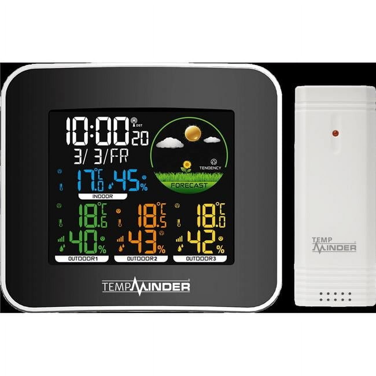 Valterra Products Tempminder 4-Zone Temperature & Humidity Station - 3 ...