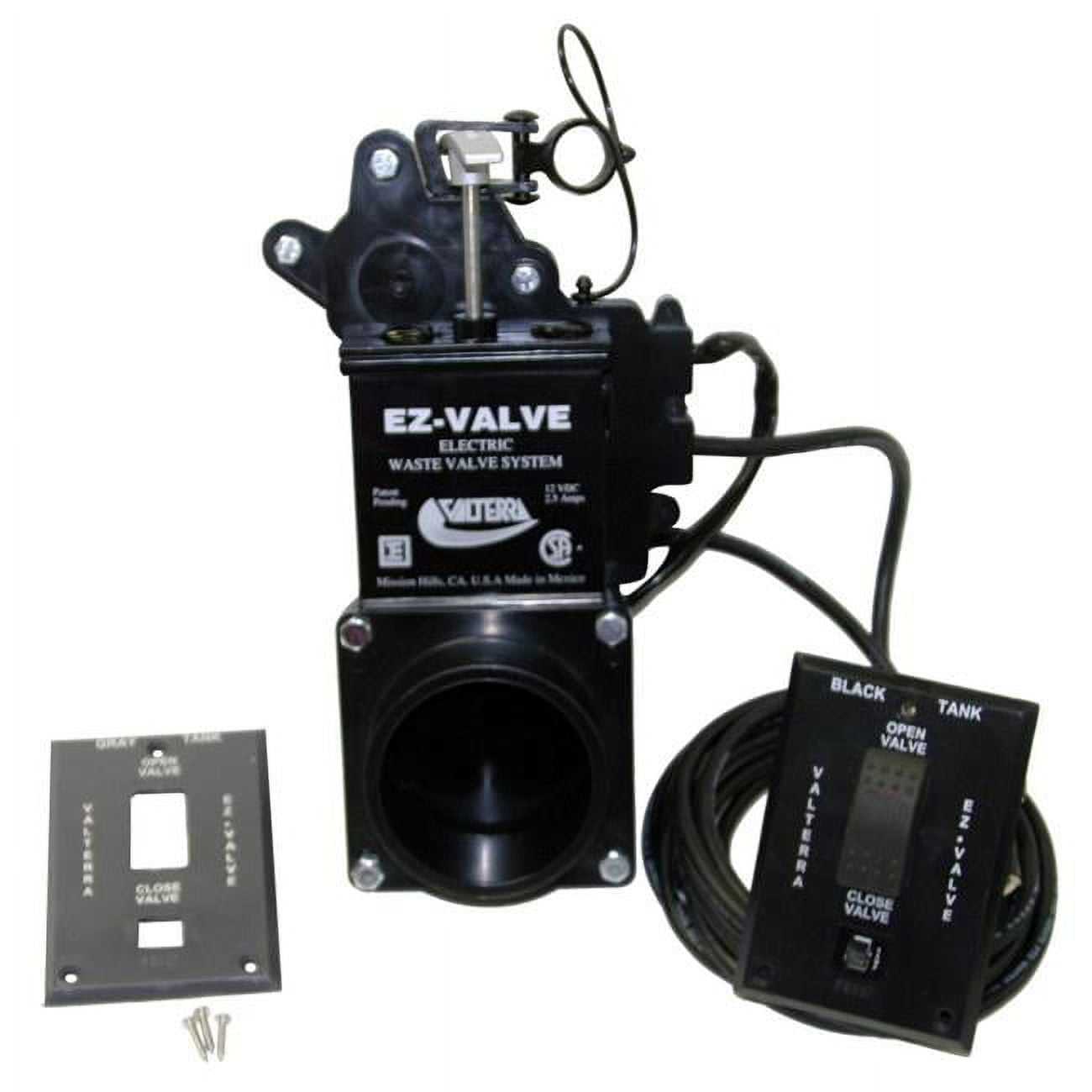 Valterra Products VLPE40A-8 3 x 3 in. Spigot Electric Waste Valve ...