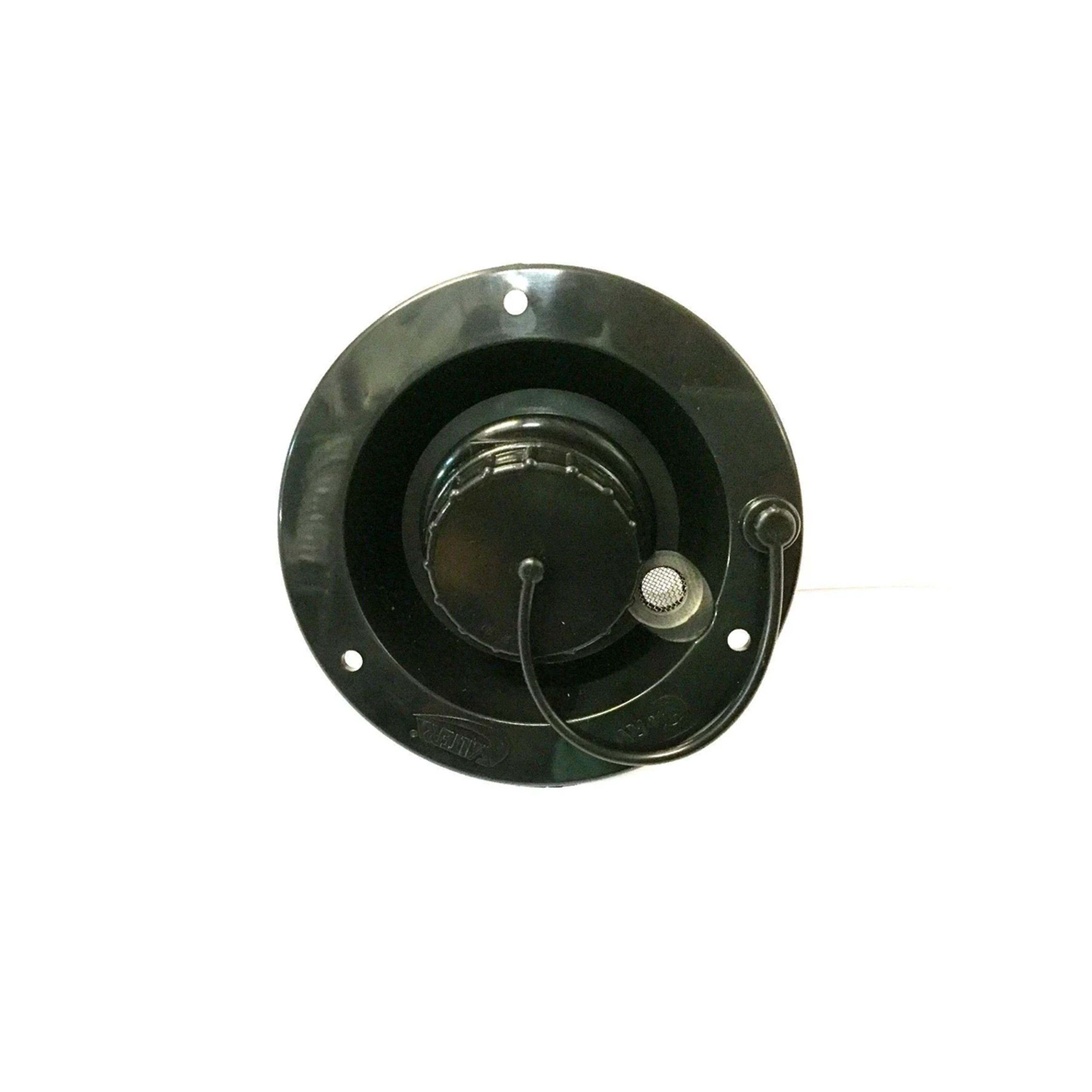 Valterra Round Black Gravity Fresh Water Fill Hatch Inlet UV Plastic RV ...