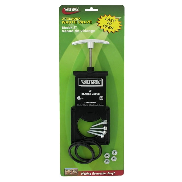 Valterra T1002VPM Bladex Waste Valve with Metal Handle - 2" - Walmart.com