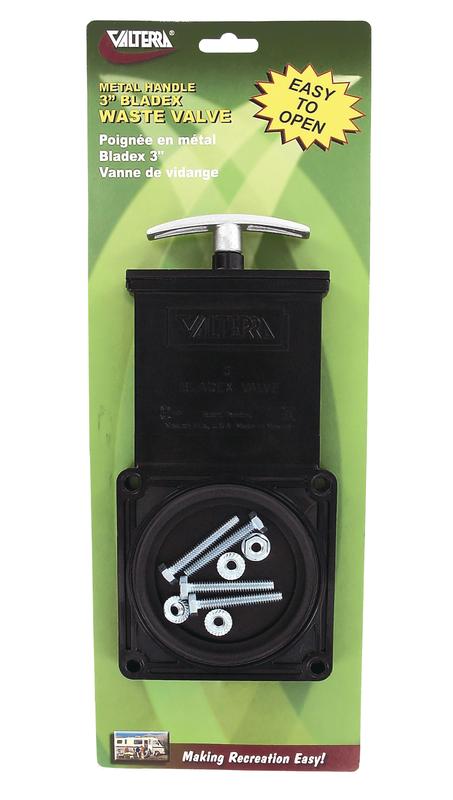Valterra T1003VPM Bladex Waste Valve with Metal Handle - 3" - Walmart.com