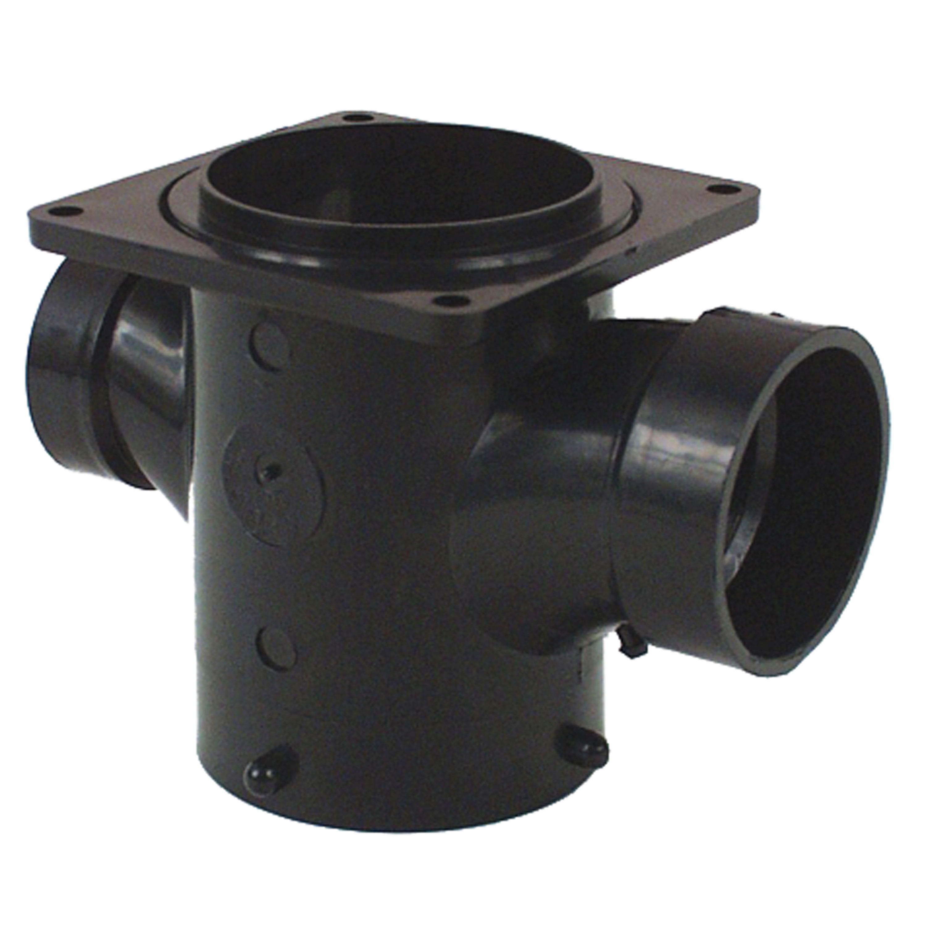 Valterra T1013 Flanged Valve Fitting - Double San Tee, 3" Bayonet x 3 ...
