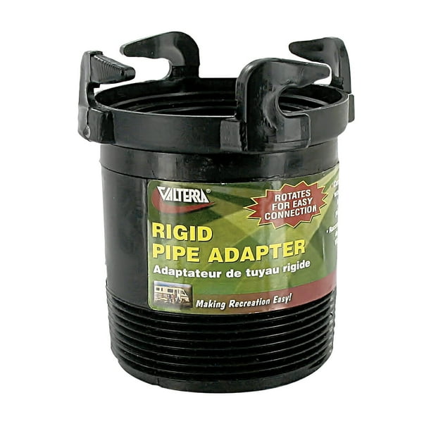 Valterra T1027 Rotating Rigid Pipe Adapter - 3" Male Thread x Bayonet ...
