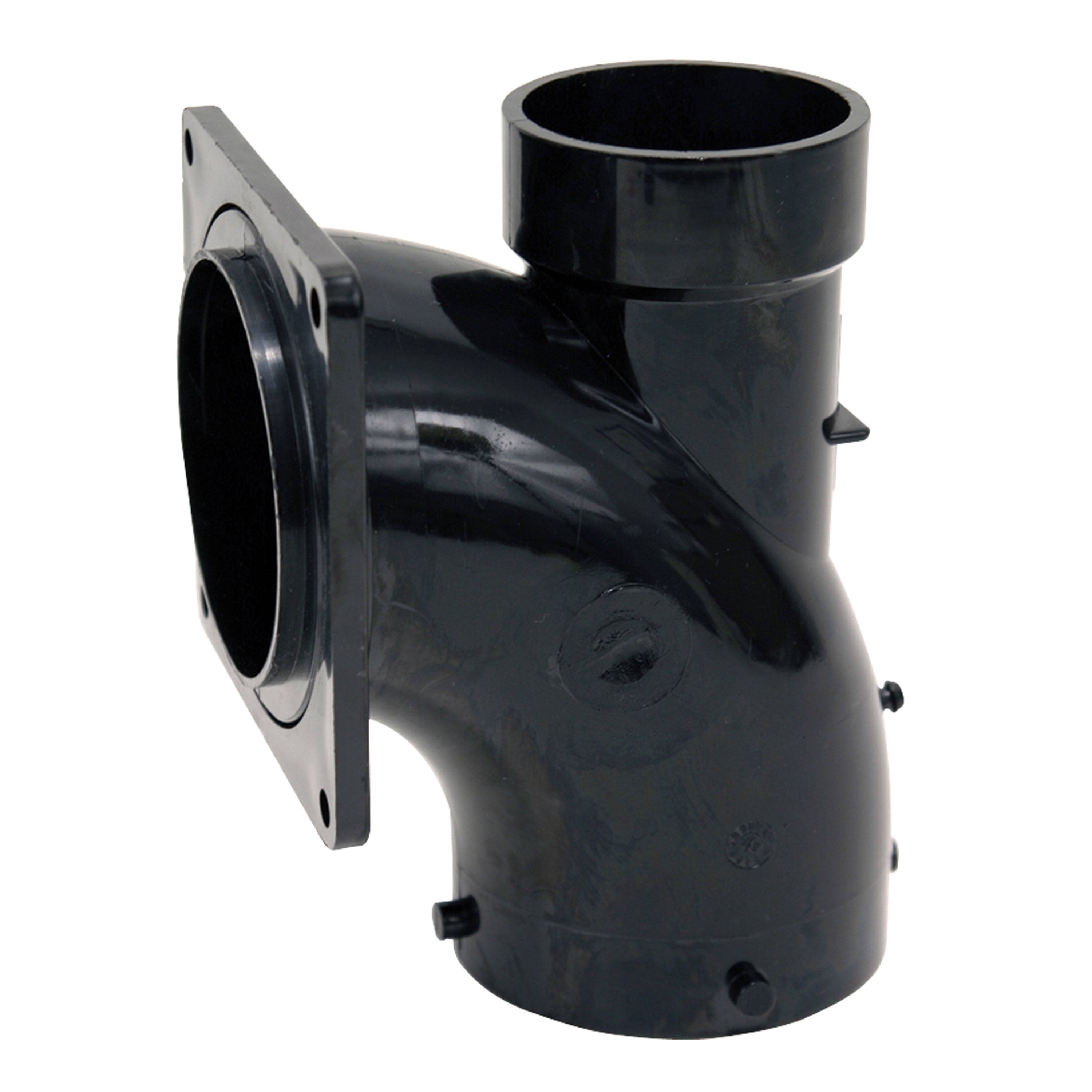 Valterra T1030 Flanged Valve Fitting - Heel Inlet 1/4 Bend, 3" Bayonet ...