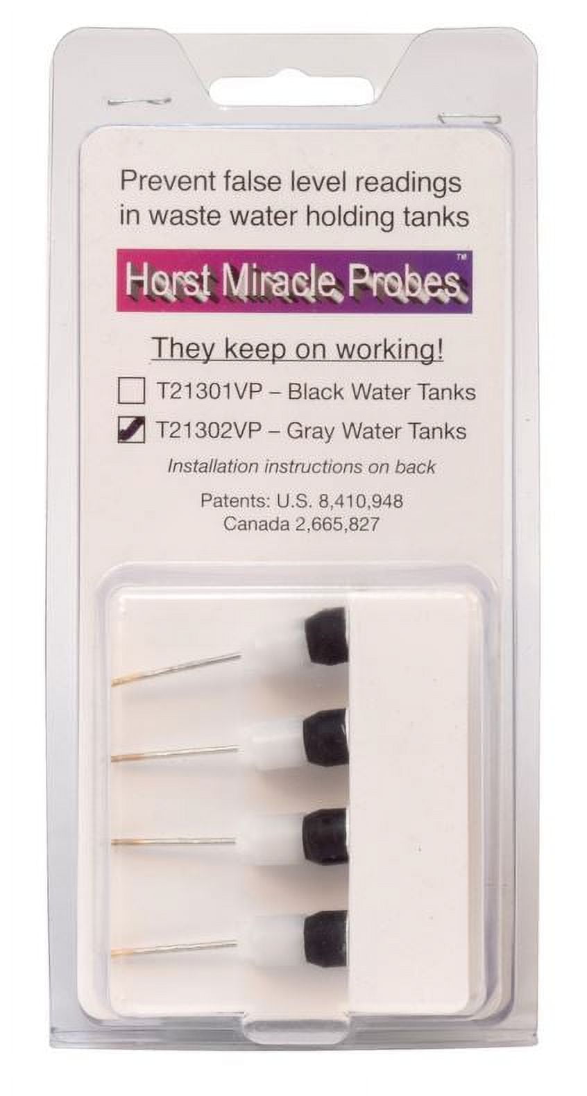 Valterra T21302VP Horst Miracle Probe - Gray Water Tanks, Pack of 4 ...