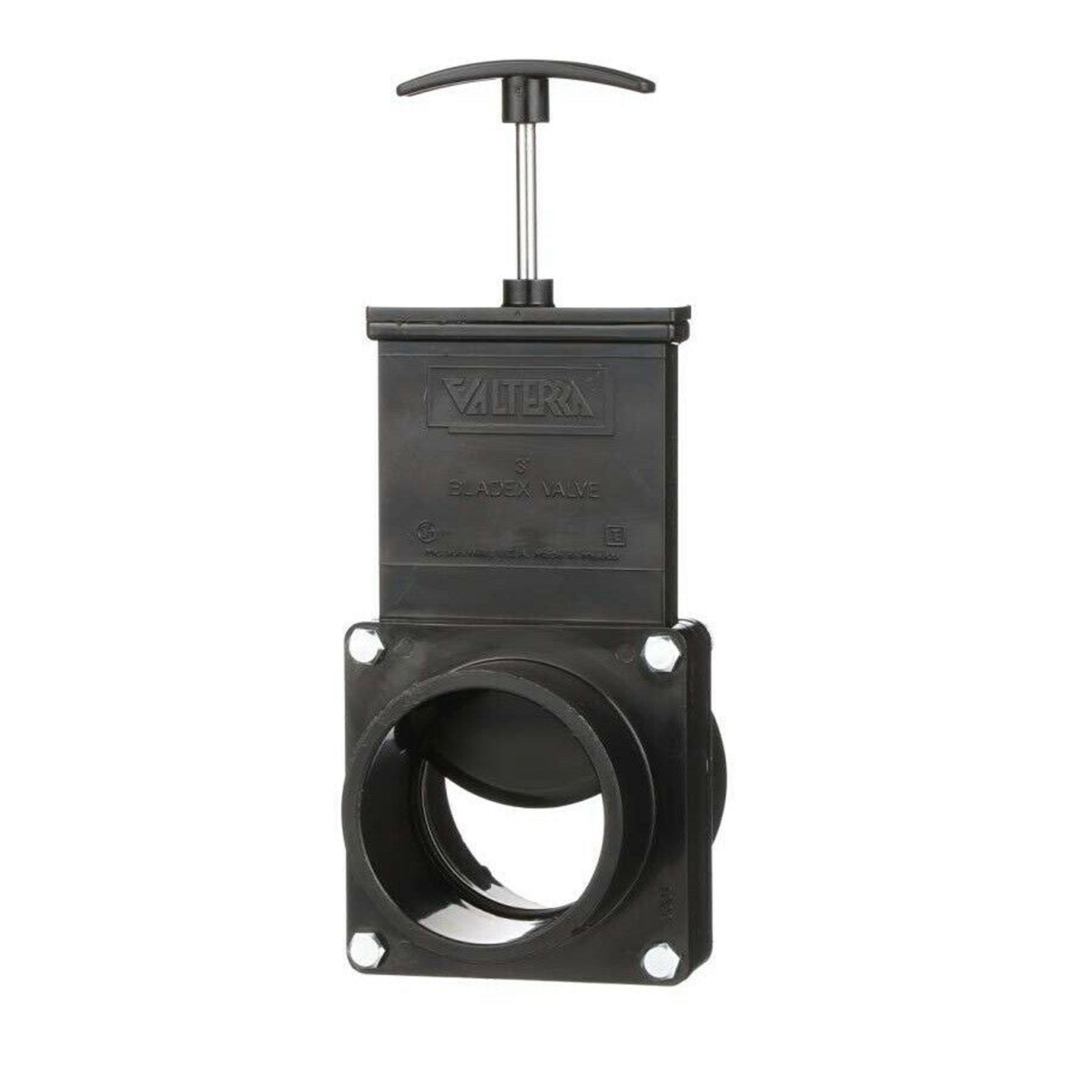 Valterra T40 Black Plastic, Waste Dump Gate Valve for Strong and ...