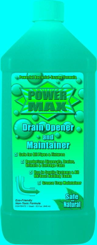 Valterra V11001 'Power Max' Drain Opener and Maintainer - 32 oz. Bottle ...