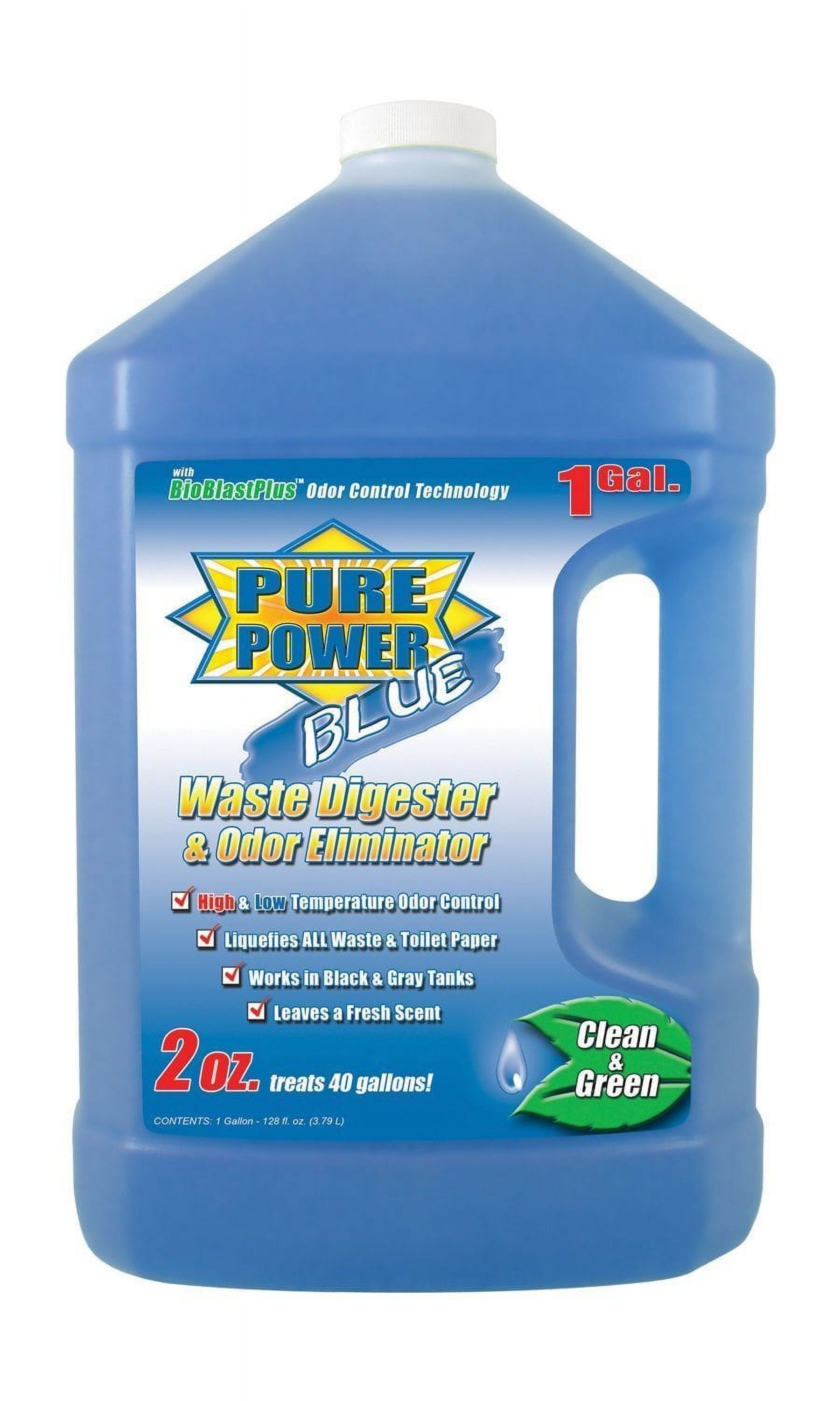 Valterra Pure Power Blue Waste Digester, Enzyme Treatment, Tank ...