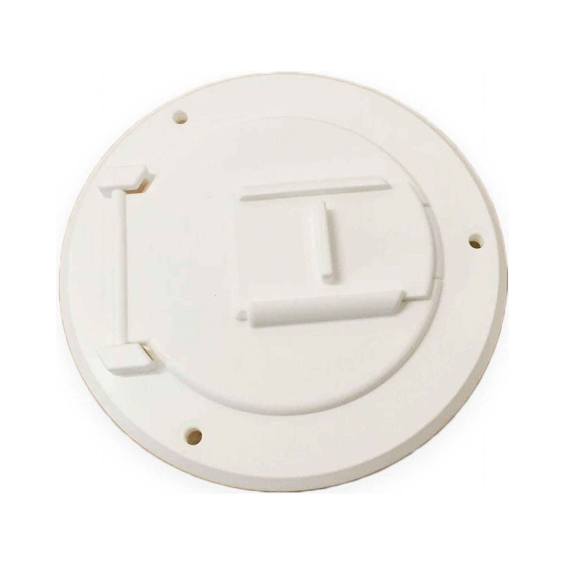 Valterra White Electric Power Cord Medium Round Cable Hatch 3" Cutout ...