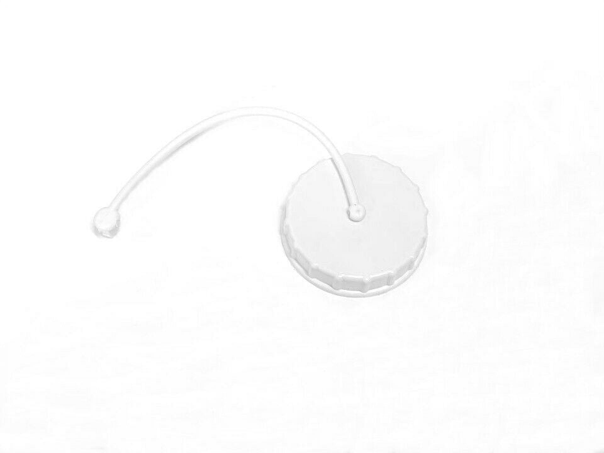Valterra White Gravity Water Inlet Cap with Lanyard, Replacement A0120S ...