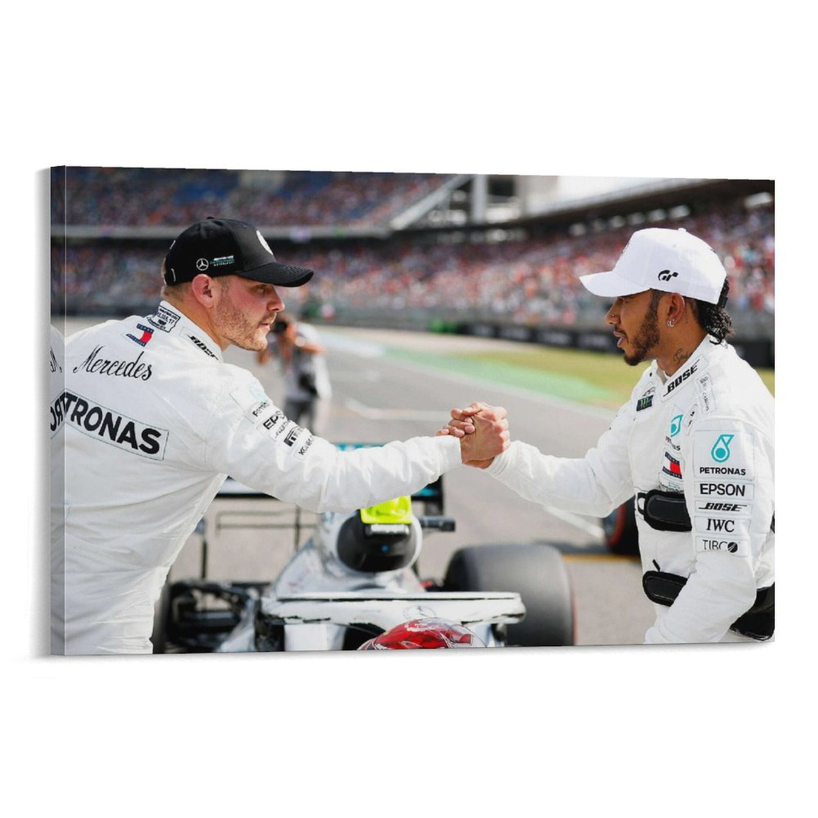 Valtteri Bottas And Lewis Hamilton 2019 German Grand Prix Commemorative ...