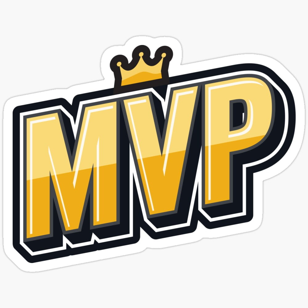 Most Valuable Player (Mvp) Sticker Baseball Sticker, Football Sticker ...