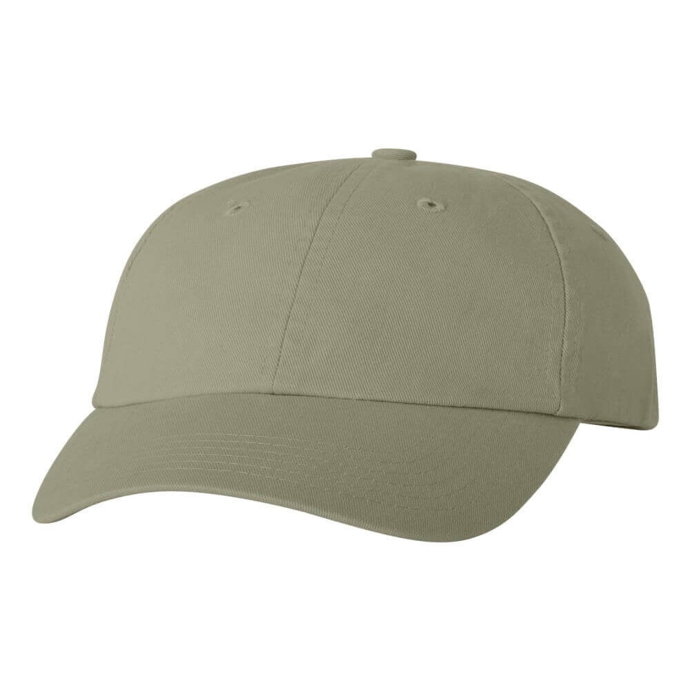 Valucap - Adult Bio-Washed Classic Adjustable buckle Dad’s Cap, Khaki ...