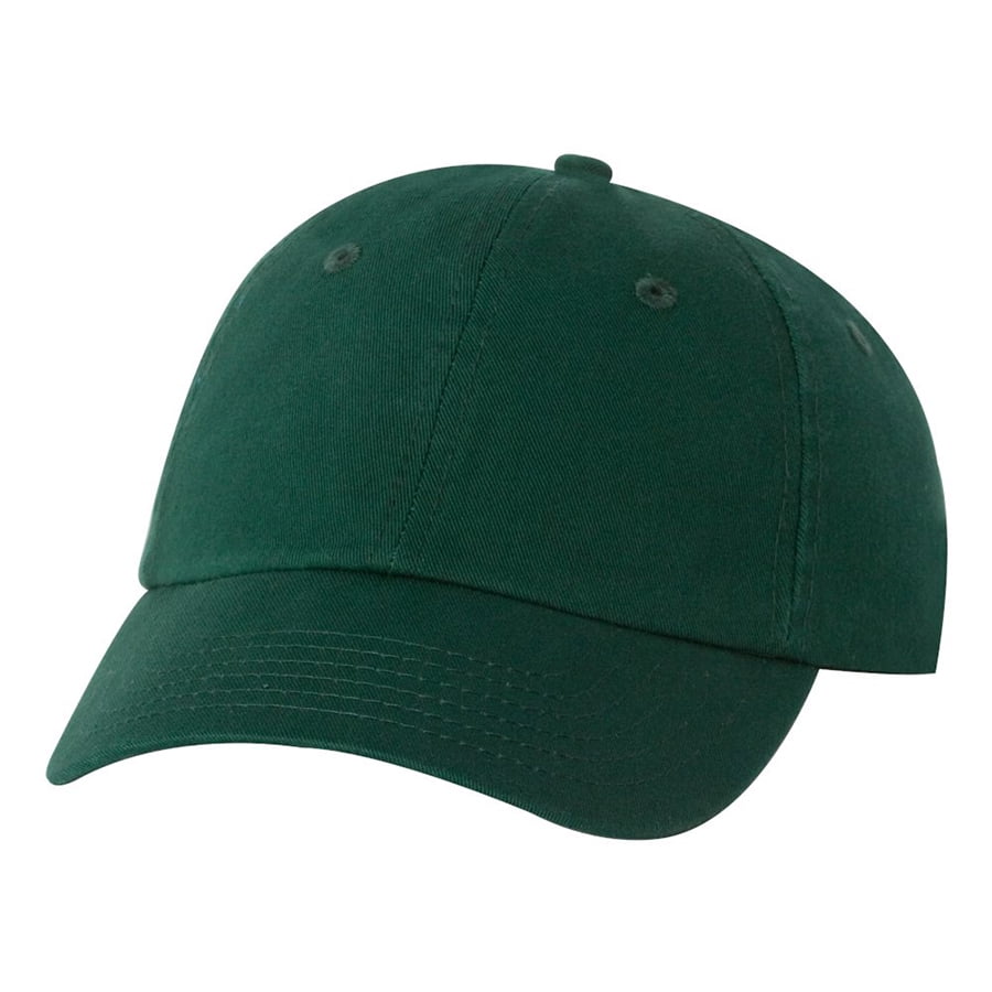 Valucap - Adult Bio-Washed Classic Dad Hat - VC300A - Forest Green ...
