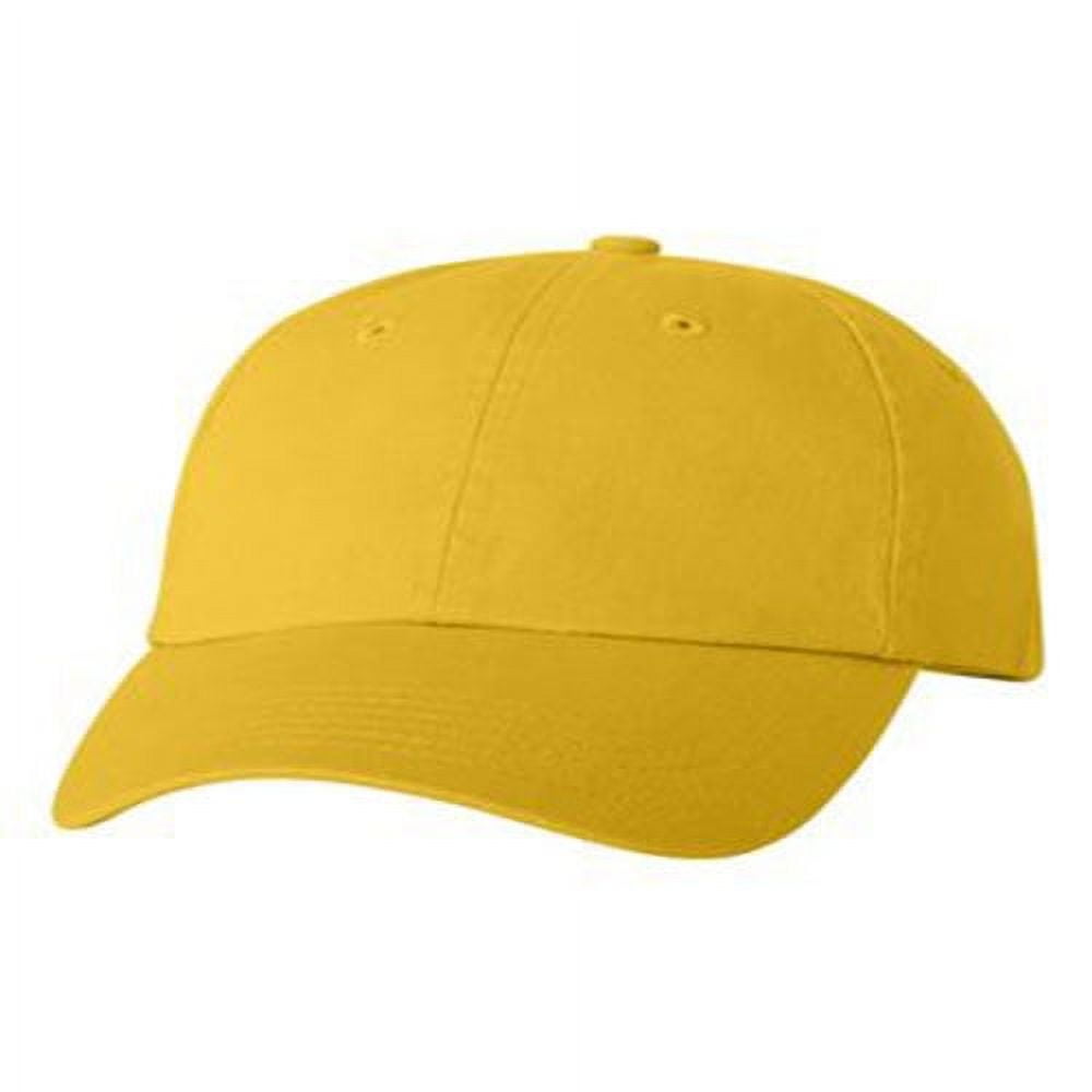 Valucap - Adult Bio-Washed Classic Dad Hat - VC300A - Yellow - Size ...