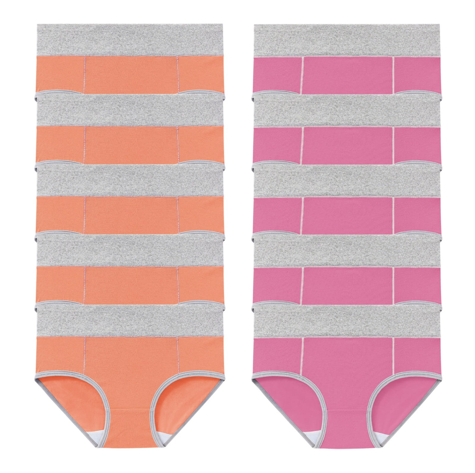 uublik Value 10-Pack, Cotton Briefs for Women Soft Underwear Super ...