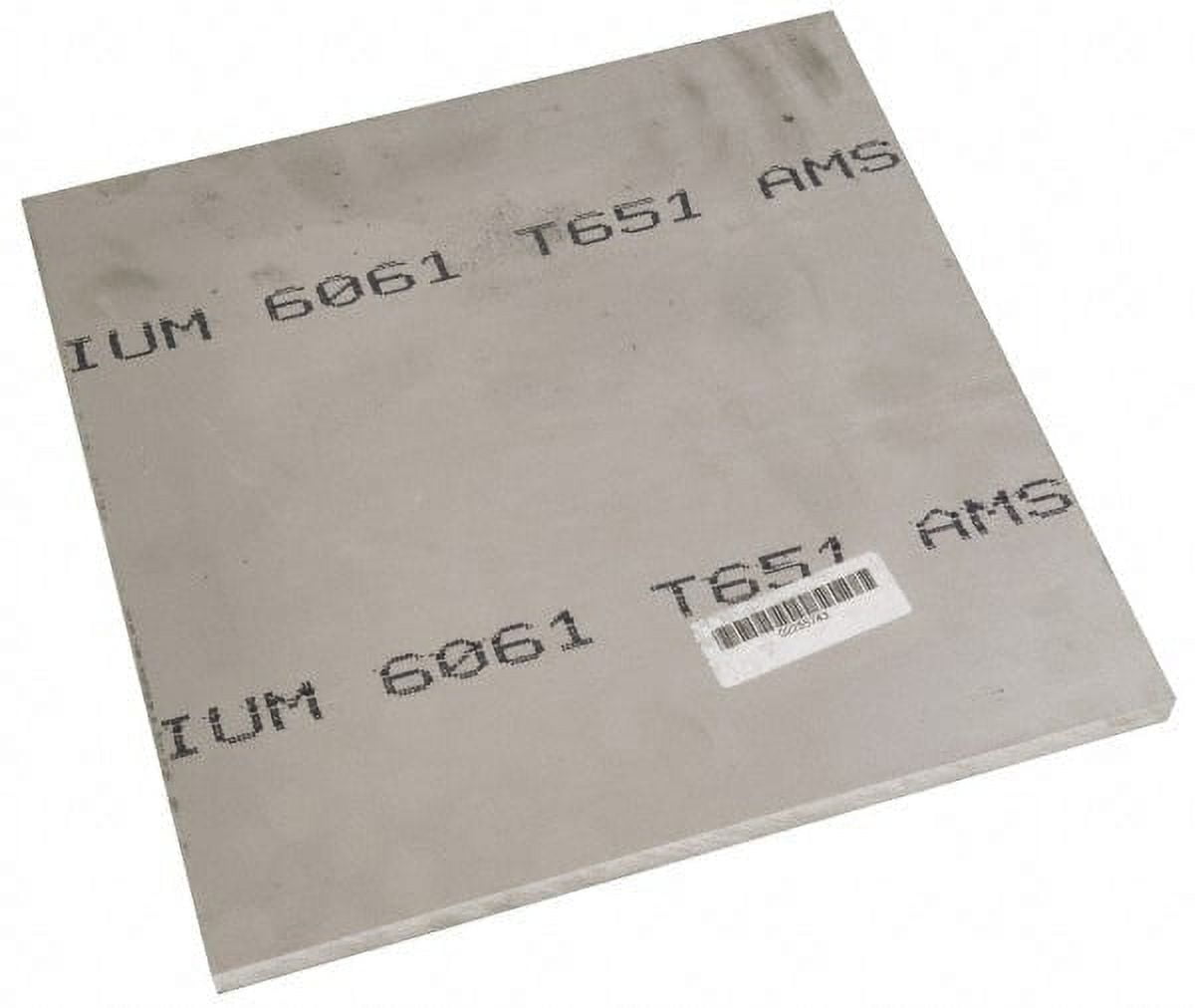 Value Collection 5/8 Inch Thick x 12 Inch Wide x 12 Inch Long, Aluminum ...