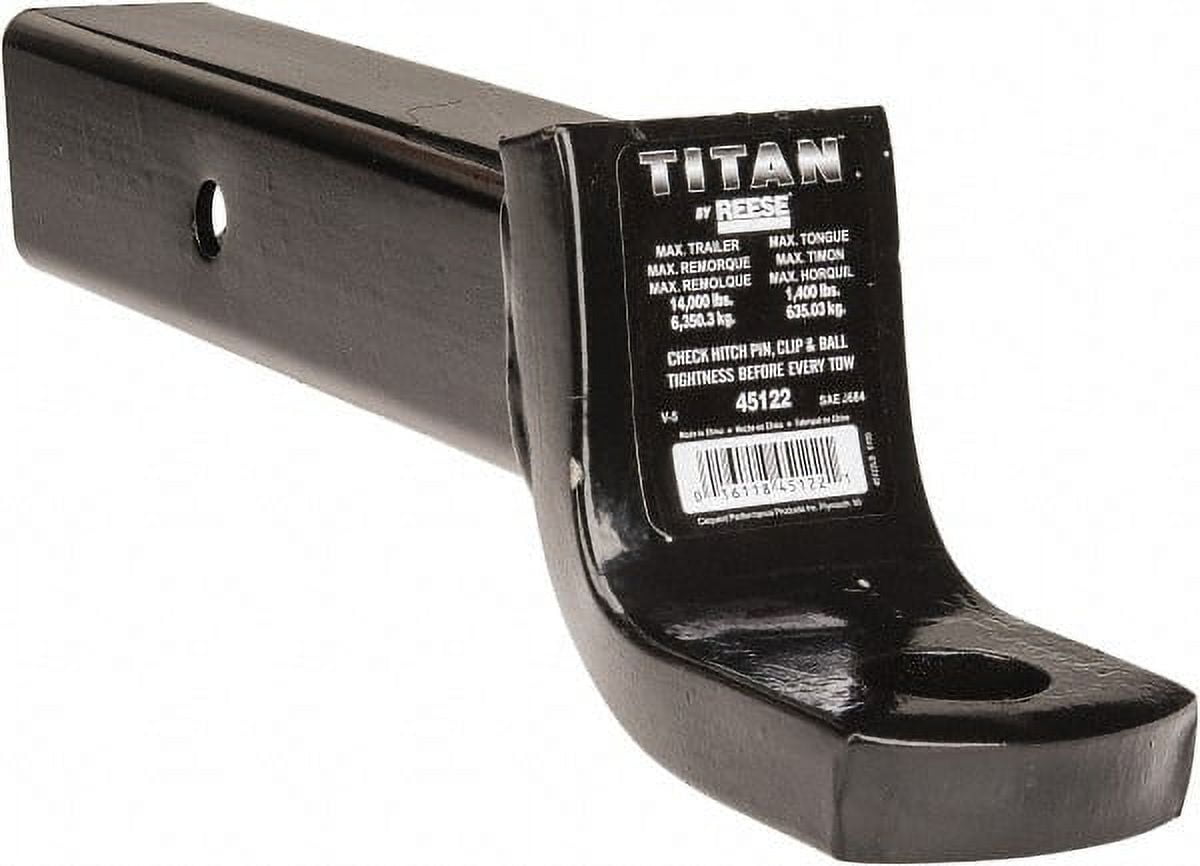 Value Collection 12,000 Lb Capacity, 9-3/4" Long, Hitch Drawbar Vehicle ...