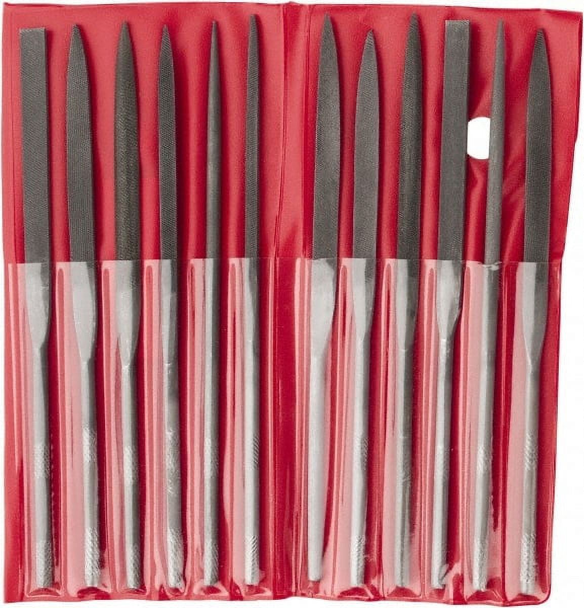 Value Collection 12 Pc 6-1/4" 2 Cut Swiss Pattern Needle File Set ...