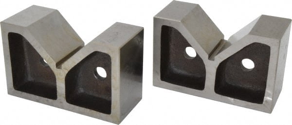 Value Collection 3 to 3-17/32" Capacity, 90° Angle, Cast Iron V-Block 7 ...