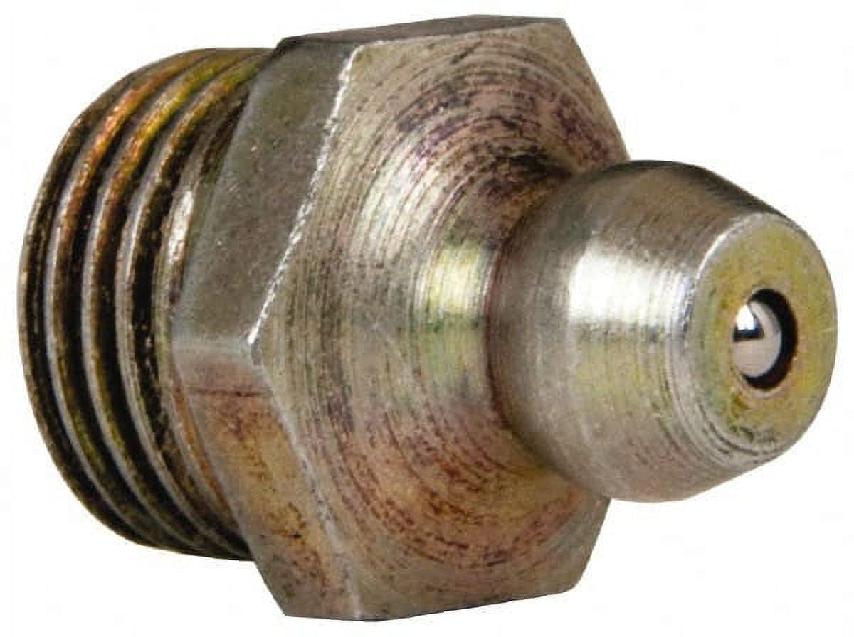 Value Collection Straight Head Angle, 1/8 NPT Steel Standard Grease ...