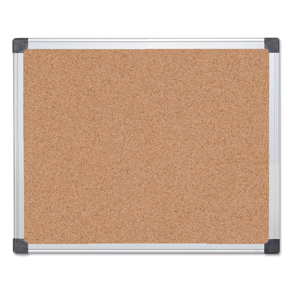 MasterVision CA031170 24 in. x 36 in. Value Cork Bulletin Board with ...