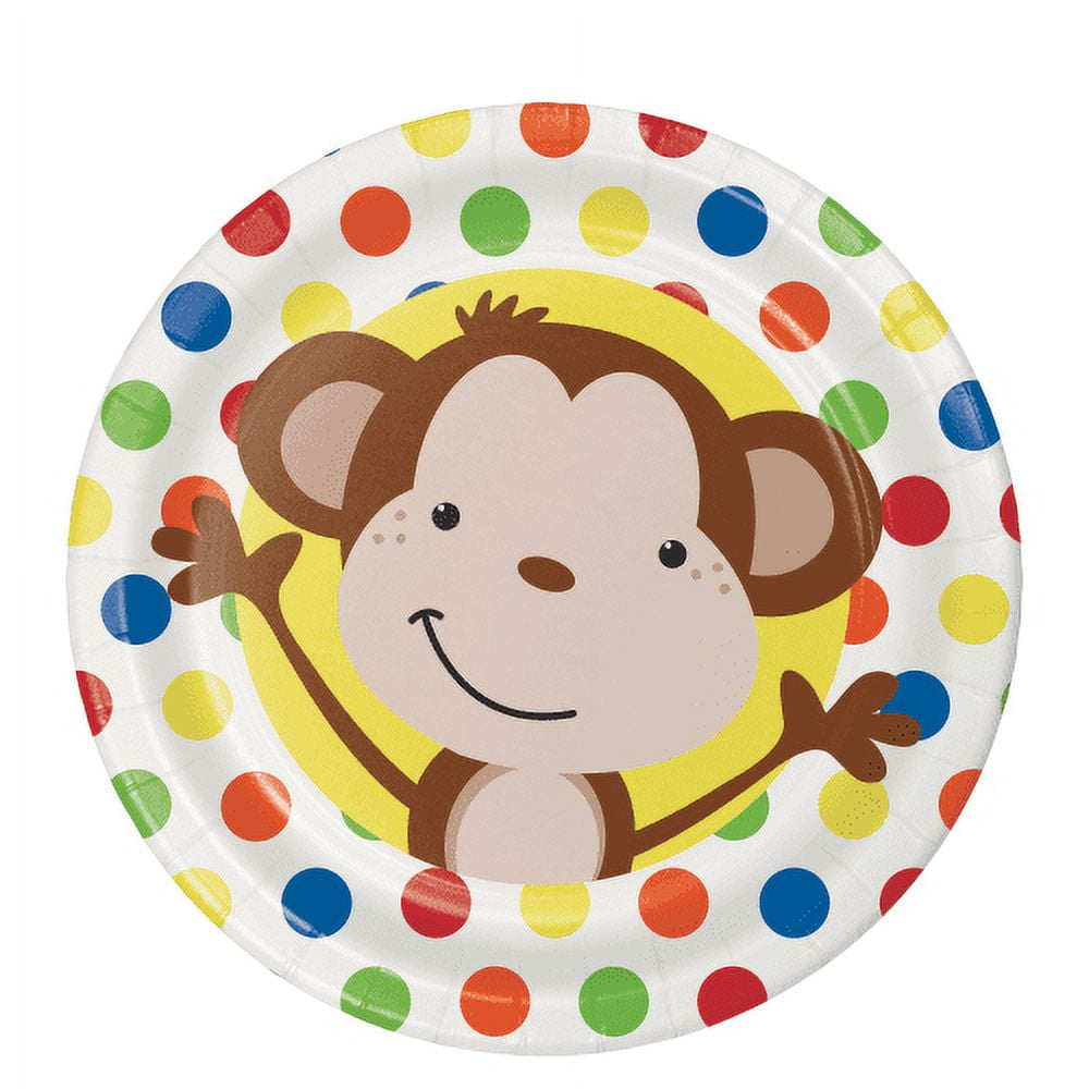 Value Fun Monkey 7 Plate - Walmart.com