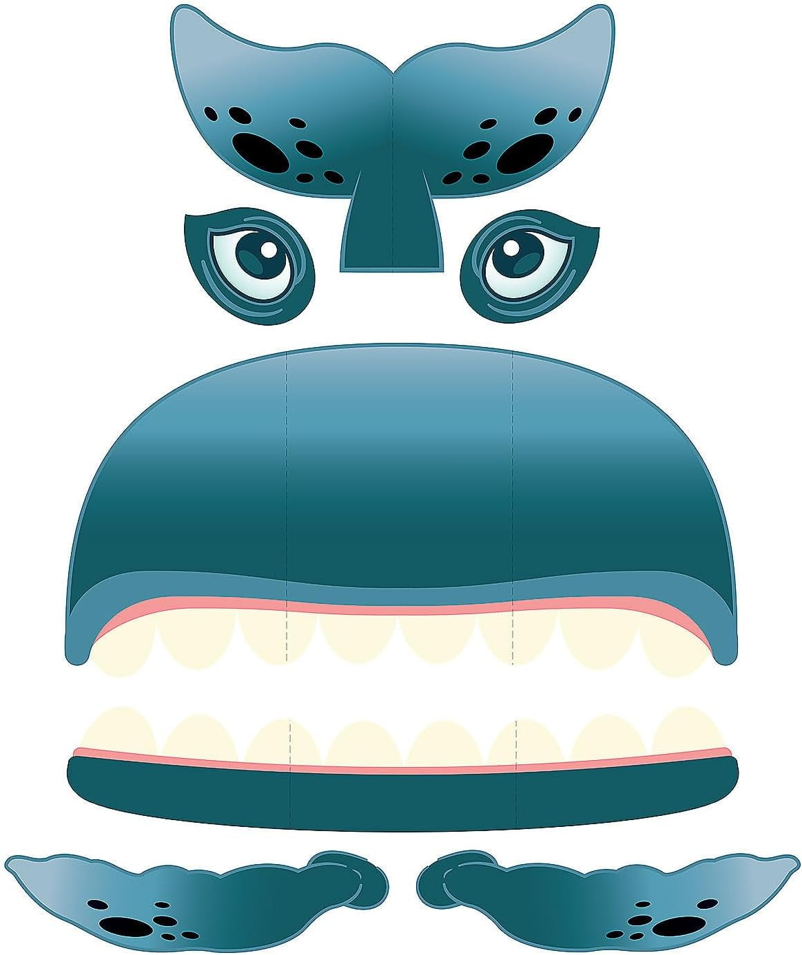 Value Jonah & The Whale Trunk-or-Treat Decorating Kit, 7 Pieces ...