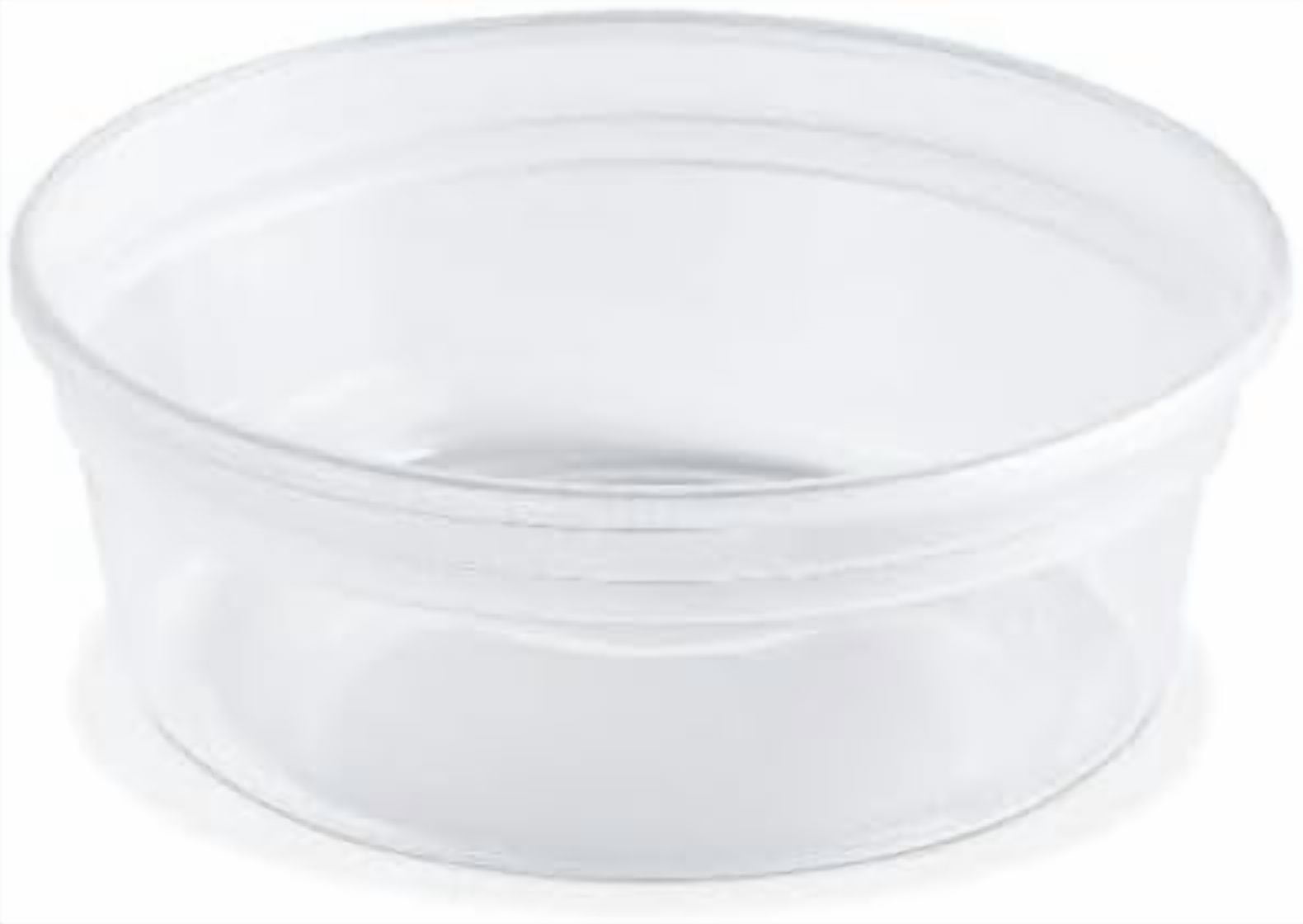 Value Line Clear Polypropylene Deli Container, 179068, Combo w/Flush ...