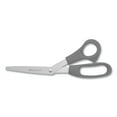 Value Line Stainless Steel Shears, 8" Long, 3.5" Cut Length, Black ...