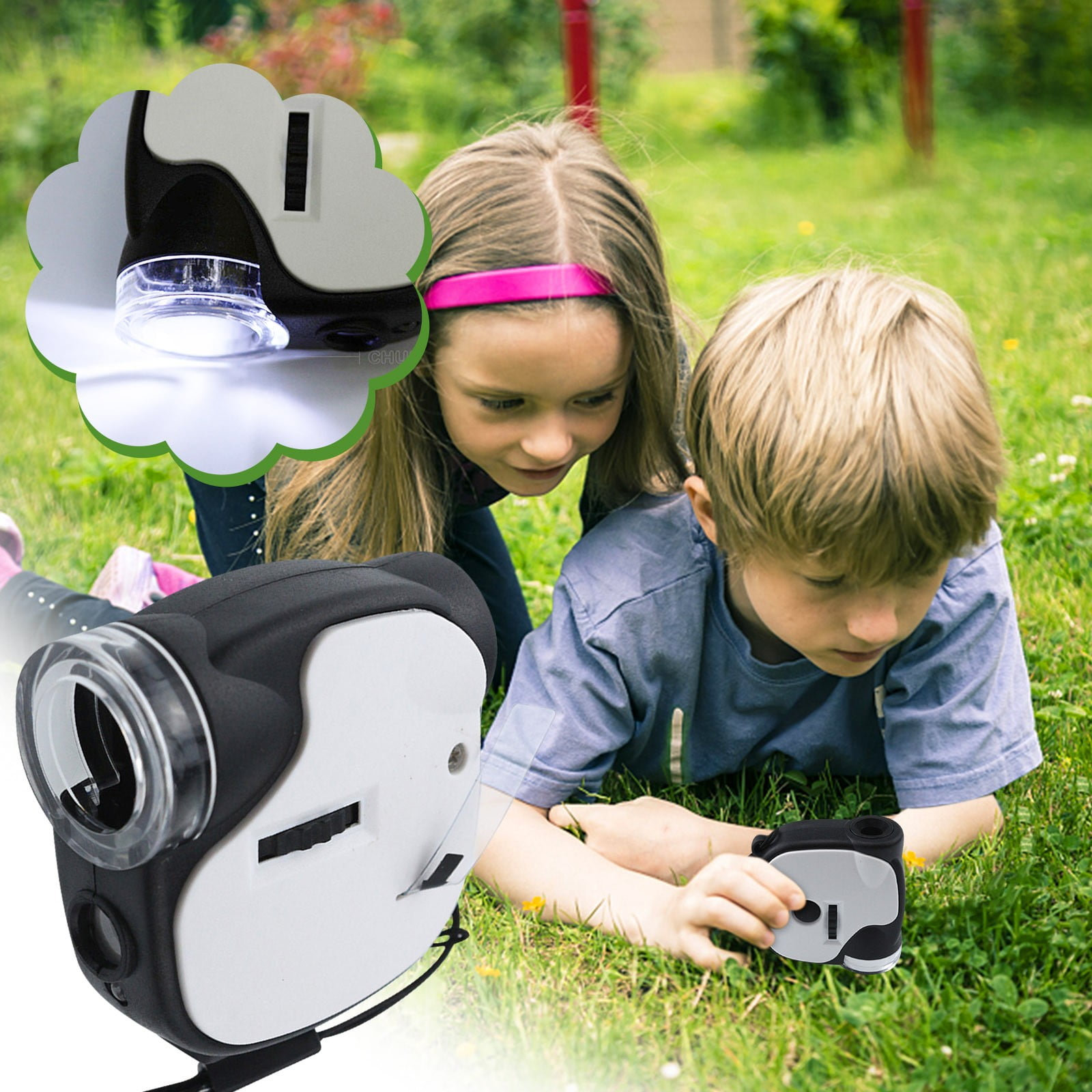 Value for Money, 55X Microscope Jewelry LED Light, Currency Detecting ...