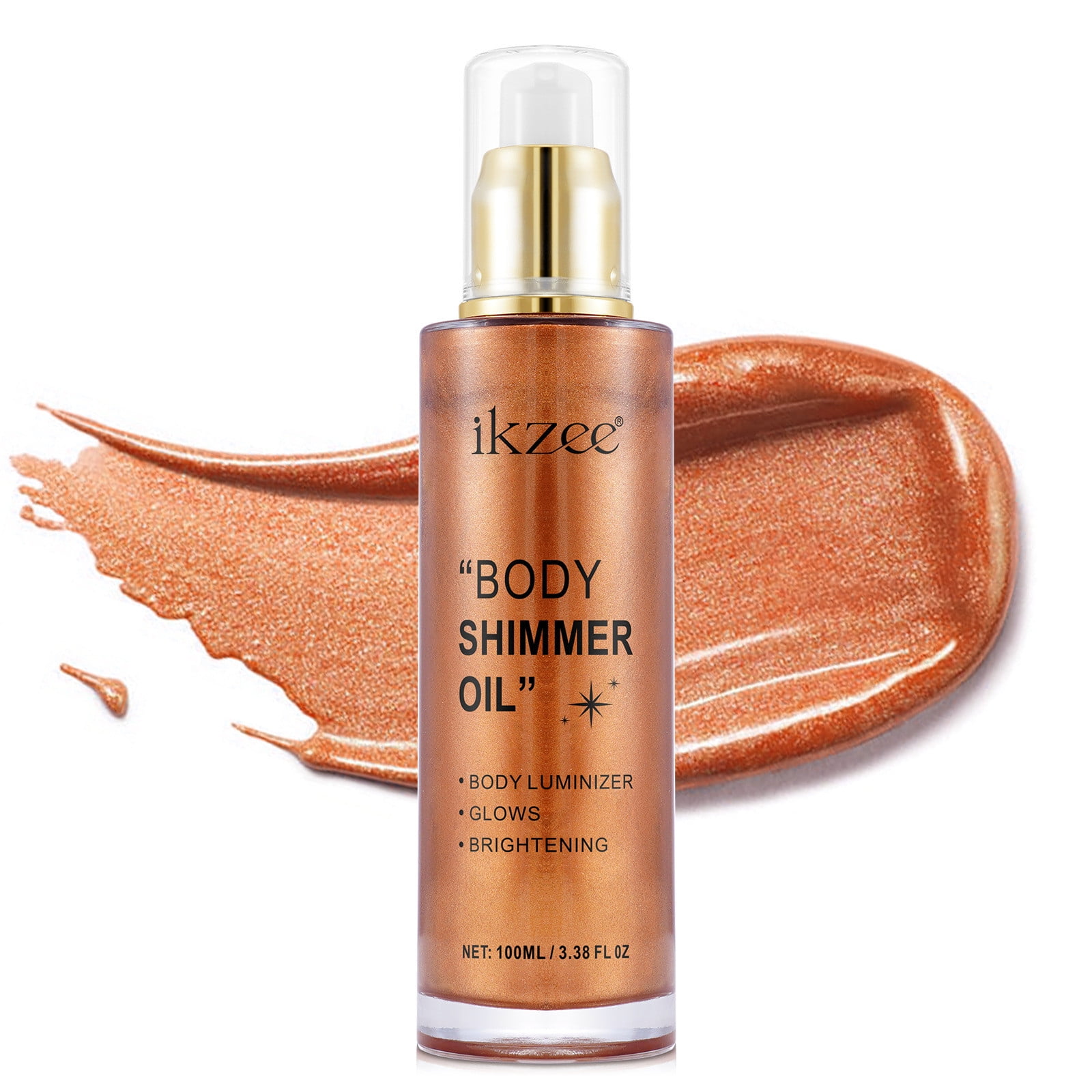 Value for Money, Body Shimmer Oil, Hydrating Liquid Gloss, Gentle & Non ...