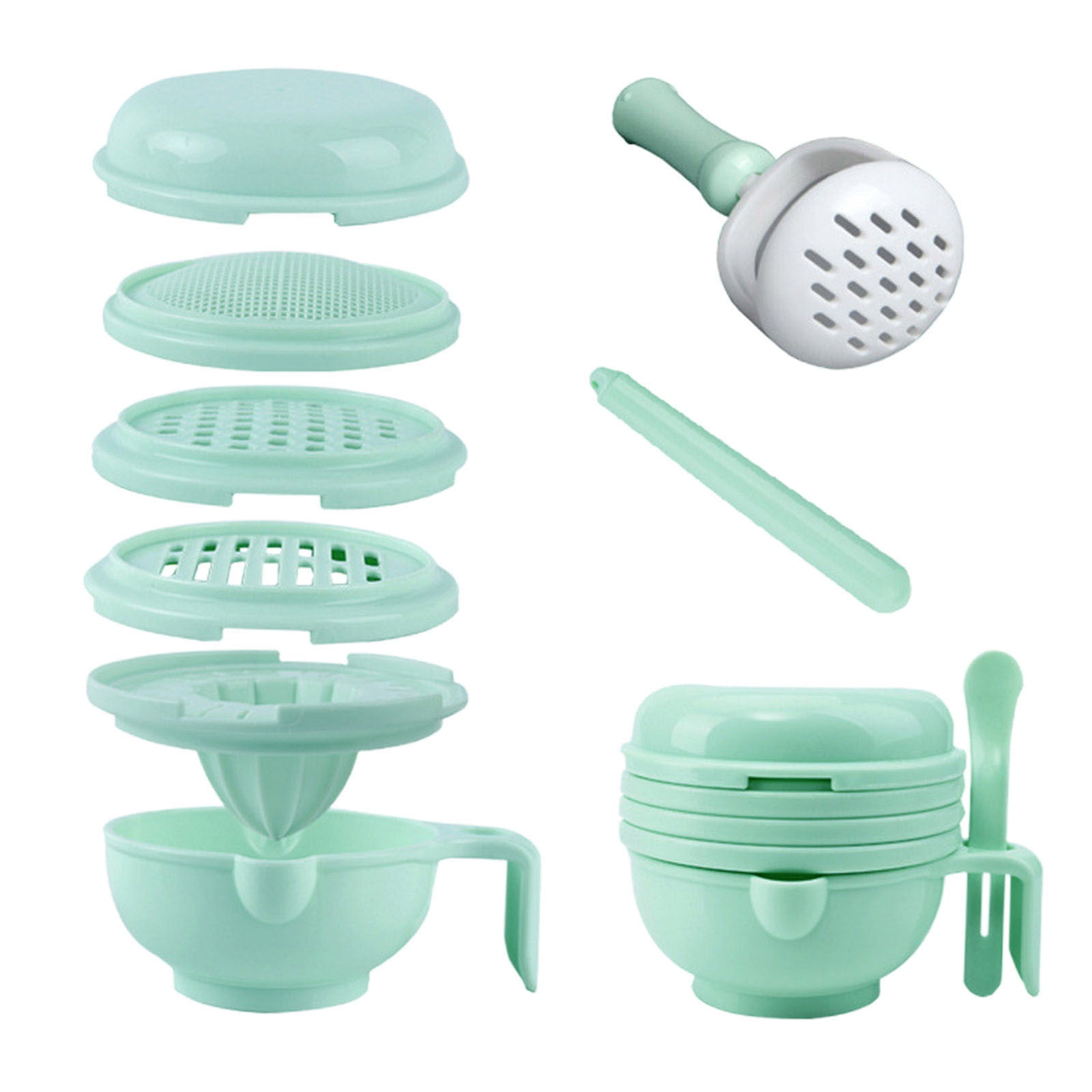 Value for Money, Manual Food Processor, Puree Stick Tool Set, Food ...