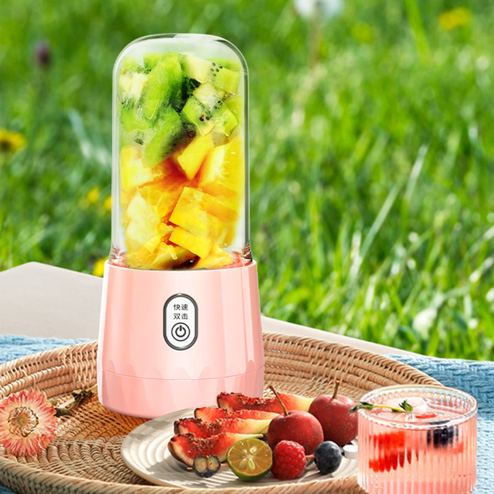 Value for Money, Portable Juicer, 4 Ultra-Blade, Compact USB ...