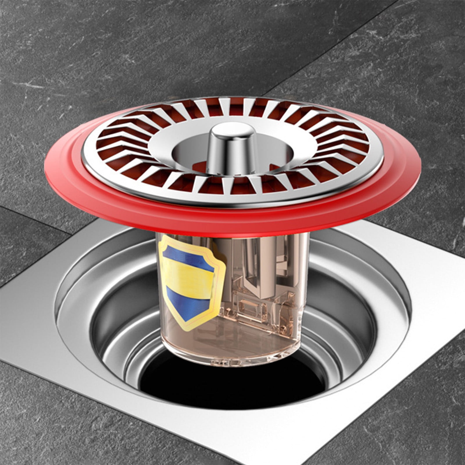 Value for Money, Shower Floor Drains Backflow Preventer with One-Way ...