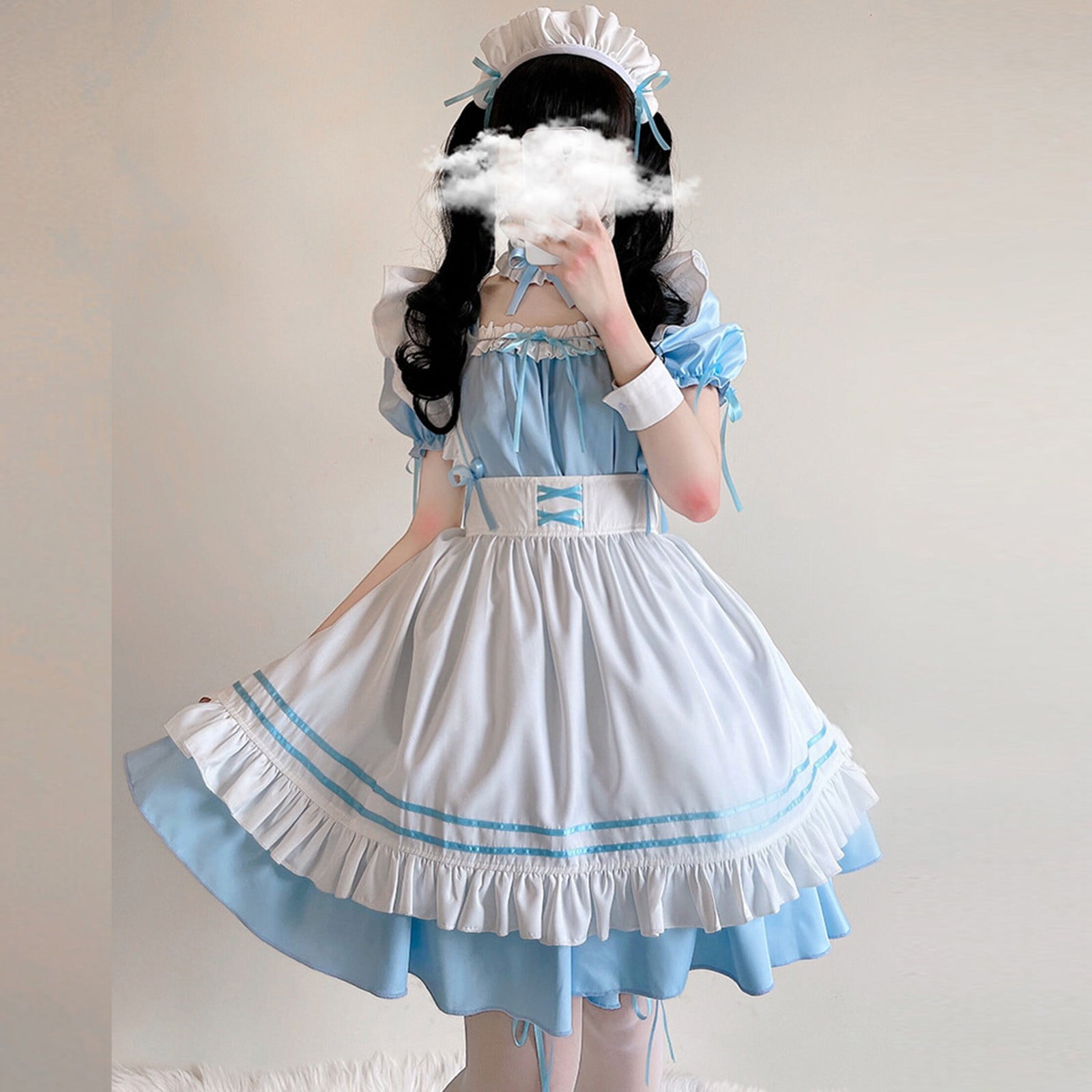 Value for Money, Women's Maid Cosplay Costume, Japanese Anime Outfit ...