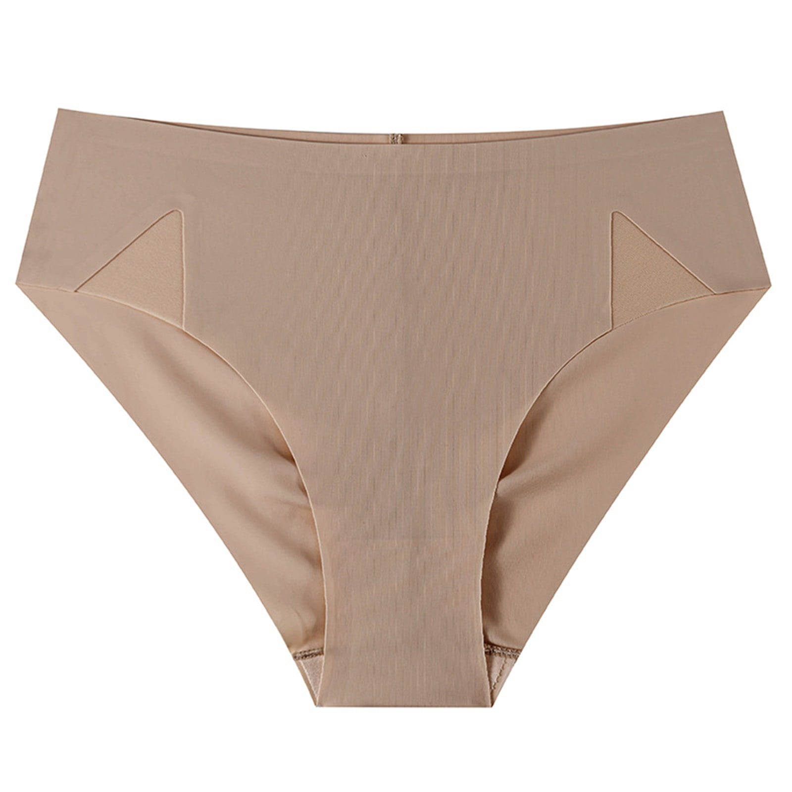 Value for Money, Women's Seamless Briefs, Side Hollow, Solid Color ...