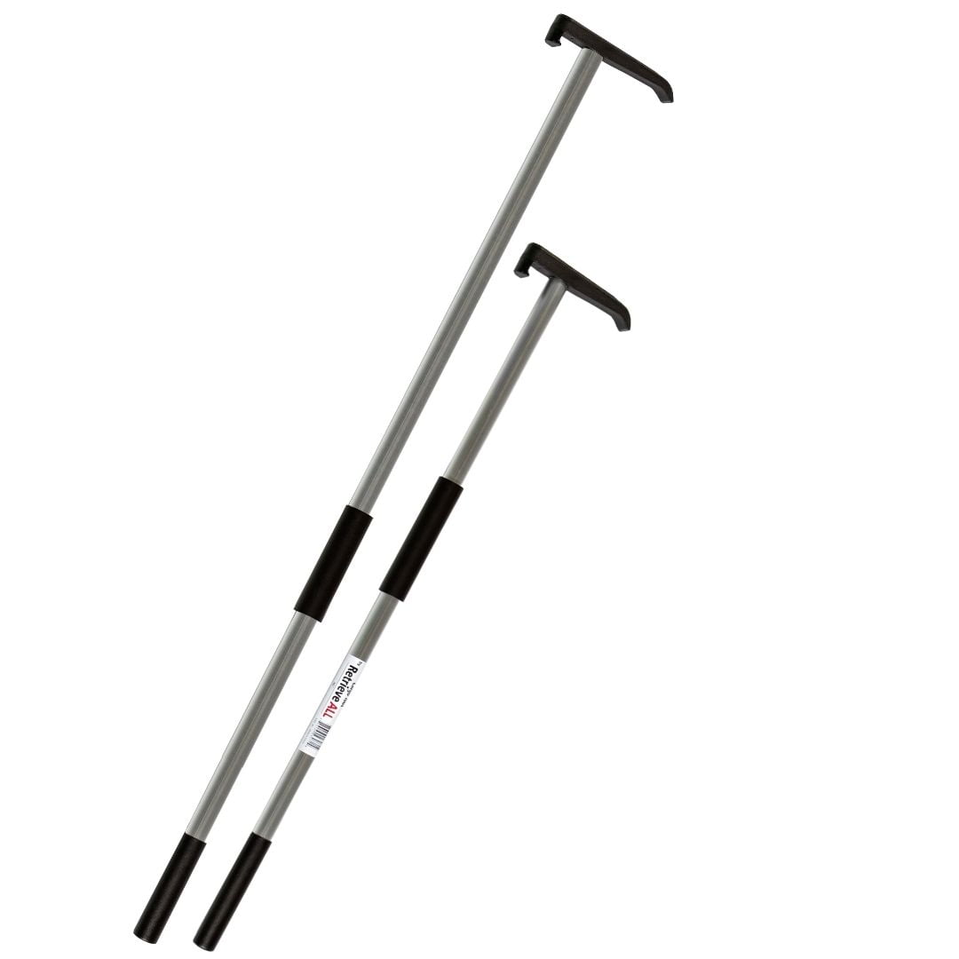 Value Pack (2 Pack) of RetrieveALL Heavy Duty Multi-Use Retrieval Poles ...