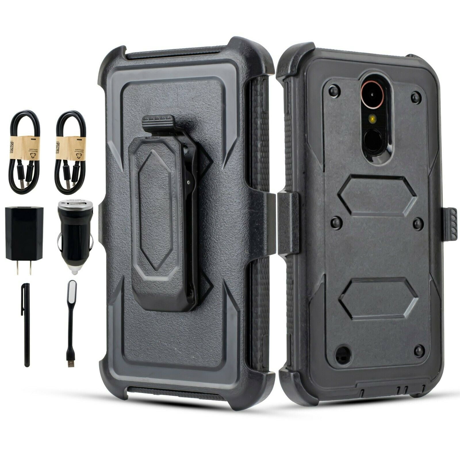 Value Pack for 5.5" LG LV5 LG K10 2017 LG K20 Plus LG K20 V Combo ...