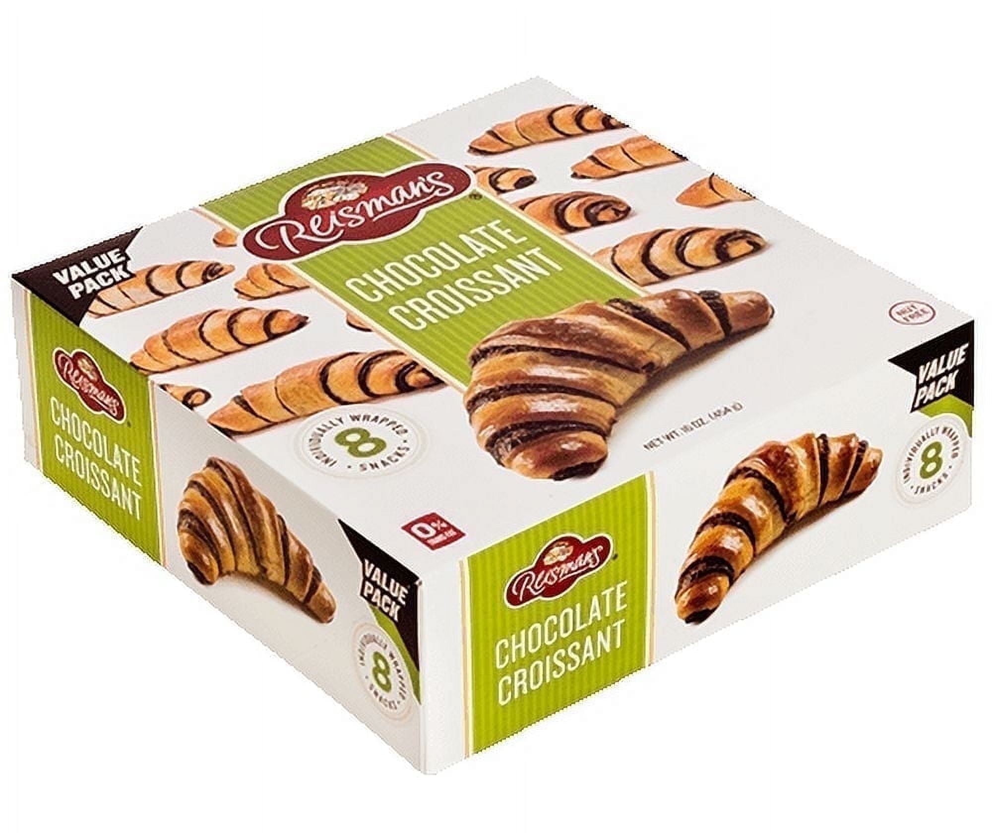 Reisman’s Dairy-Free Chocolate Croissant Pastry, 8pk - Walmart.com