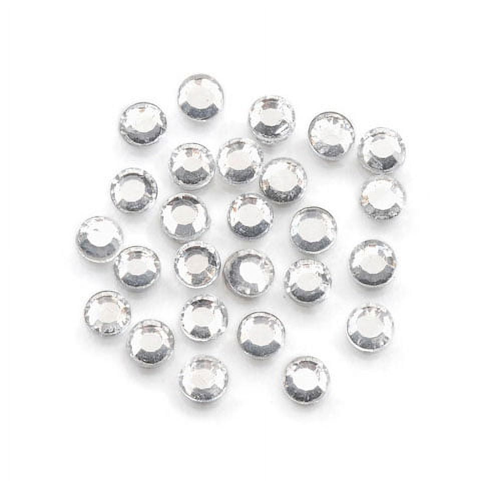 Value Pack Hot Fix Glass Stones - Crystal - 4mm - 750 pcs - Walmart.com