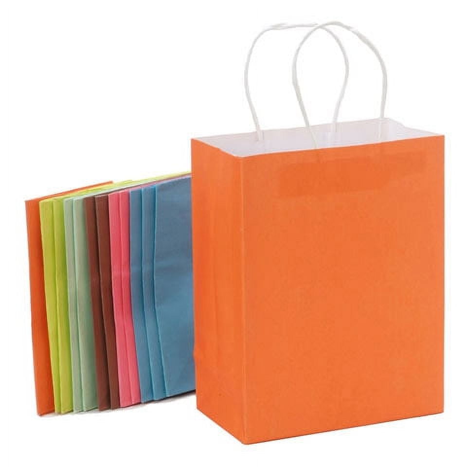 Value Pack Paper Bag - Bright - 4.25 x 8 x 10.25 inches - 13 pieces ...