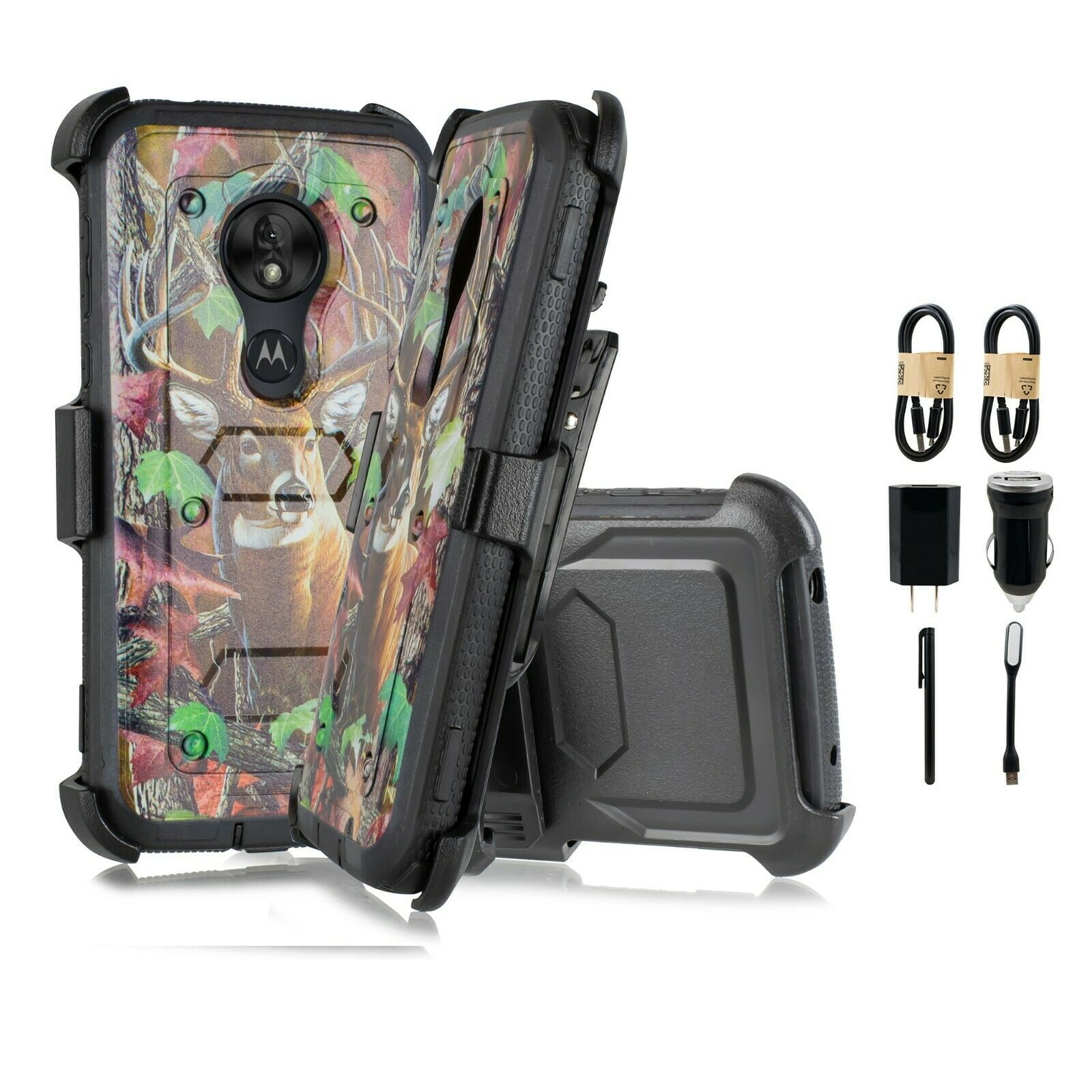 Value Pack ! for T-Mobile Revvlry+ Plus Case, Shockproof Full Body ...