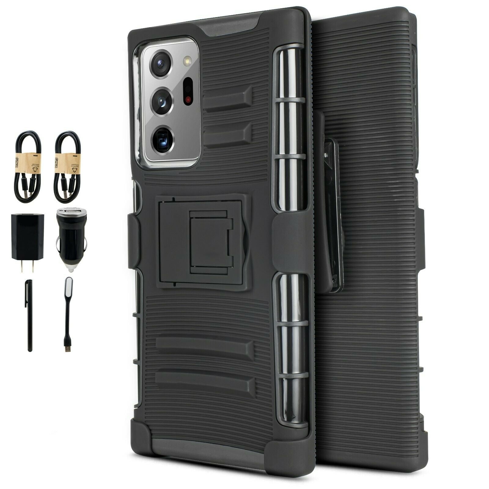 Value Pack ! for Samsung Galaxy Note 20 Phone Case 360° Cover Clip ...